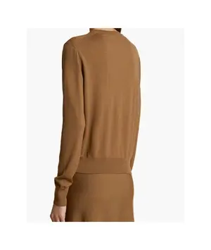 Khaite V-neck Long Sleeve Sweater