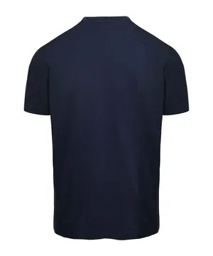TOM FORD Crewneck Short-sleeved T-shirt - Blue