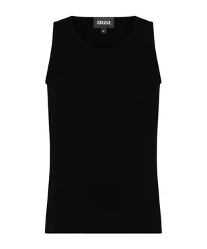 Zegna Sleeveless Crewneck Top