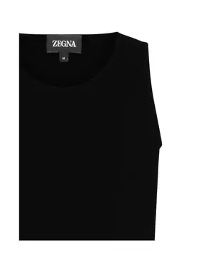 Zegna Sleeveless Crewneck Top