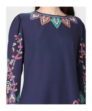 Etro Paisley Print Midi Dress