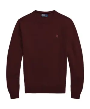 Polo Ralph Lauren Embroidered Crewneck Jumper - Brown