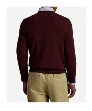 Polo Ralph Lauren Embroidered Crewneck Jumper - Brown