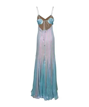 MARIA LUCIA HOHAN Giustina Draped Maxi Dress