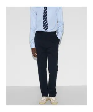 Gucci Logo Detailed Straight-leg Pants - Black