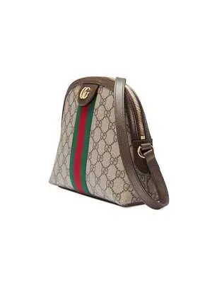 Gucci Ophidia Small Shoulder Bag - Beige/ebony