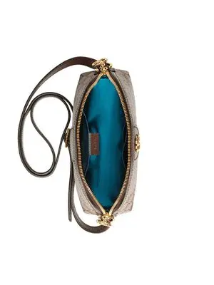 Gucci Ophidia Small Shoulder Bag - Beige/ebony