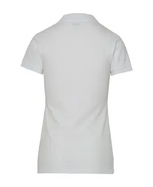 Polo Ralph Lauren Slim Fit Stretch Polo Shirt With Embroidered Logo - White