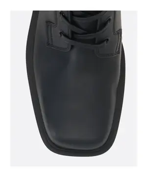 GIANVITO ROSSI Turner Square Toe Lace-up Boots