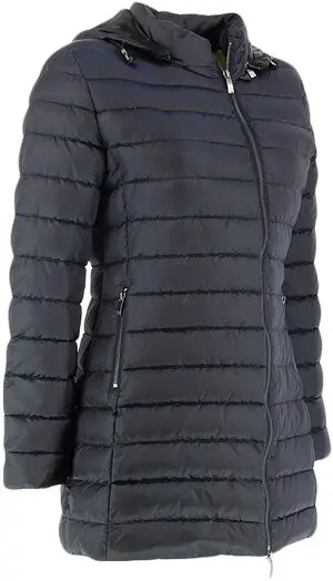 Emporio Armani Quilted Down Jacket With Hood