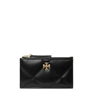 Tory Burch Zipper Card Holder - Black