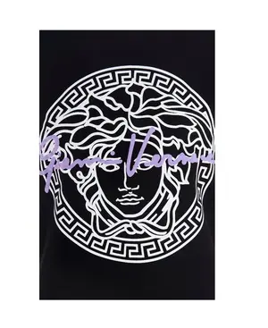 Versace Medusa Motif Logo-print T-shirt
