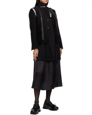 Comme Des Garçons Embellished Blazer