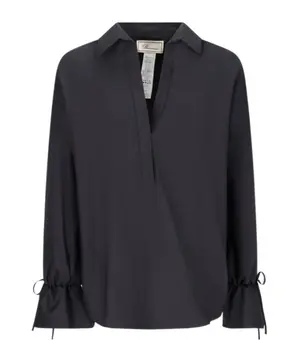 Blumarine Tie Detailed Shirts For Women