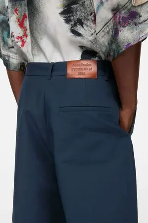 Acne Studios Logo Patch Trousers