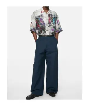 Acne Studios Logo Patch Trousers