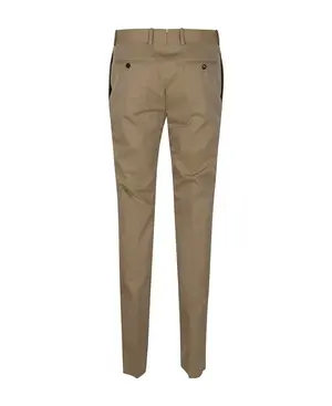 Alexander McQueen Cotton Cigarette Trousers