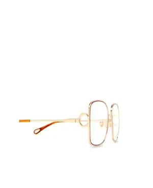 Chloé Geometric Frame Eyeglasses