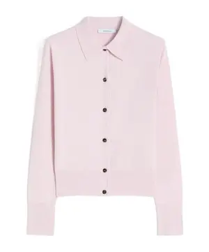 Max Mara Medeola Knitted Cardigan - Pink