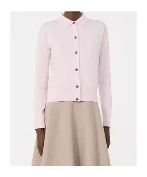 Max Mara Medeola Knitted Cardigan - Pink