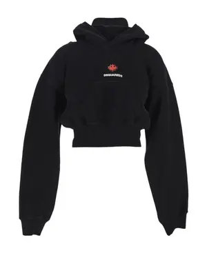 Dsquared2 Logo Cropped Hoodie