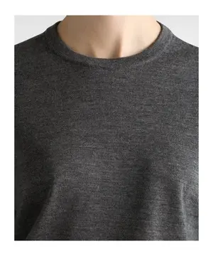 Dolce & Gabbana Crewneck Knit Pullover - Grey