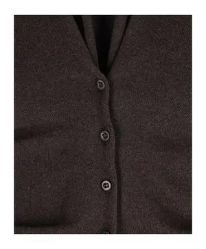 Paloma Wool Long-sleeved Crewneck Jumper With Button Detail - Black