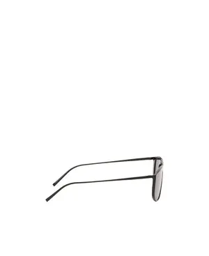 Saint Laurent Rectangle Frame Sunglasses - Brown