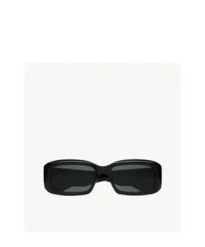 Saint Laurent Rectangular Frame Sunglasses - Black