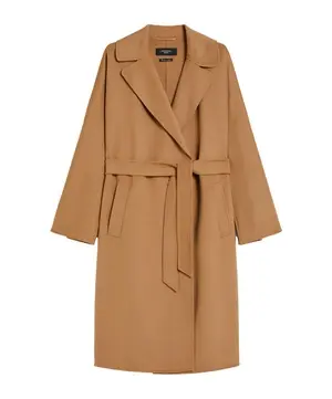 Max Mara Belted Long Coat - No