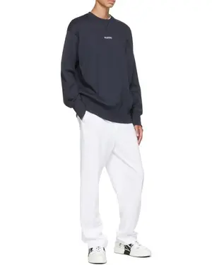 Valentino Garavani Logo Print Crewneck Sweatshirt
