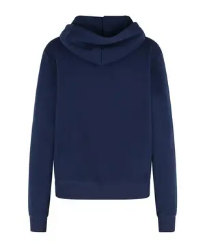 Polo Ralph Lauren Full Zip Hoodie With Logo Detail - Blue