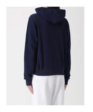 Polo Ralph Lauren Full Zip Hoodie With Logo Detail - Blue