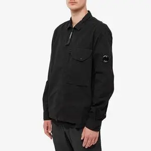 C.P. COMPANY Lens-detail Cotton Shirt Jacket