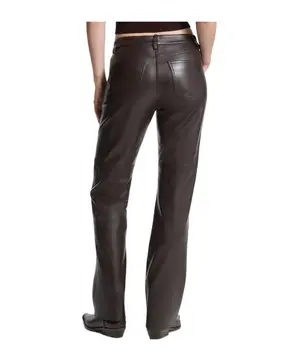 Michael Kors Straight-leg Leather Pants