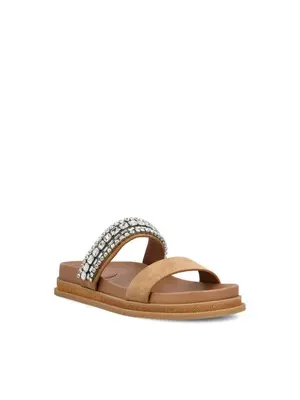 JIMMY CHOO Embellished Flat Sandals