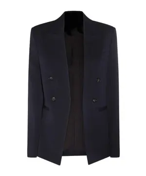 Bottega Veneta Double-breasted Jacket - Black