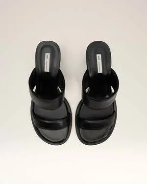 Ami Double Strap Heeled Sandals