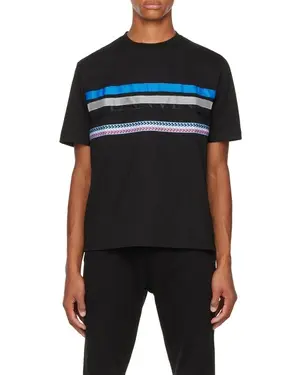 LANVIN Striped Crewneck T-shirt