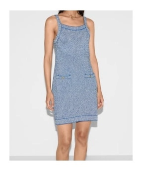 Gucci Fine Cotton Dress With Square Neck And Double G Buttons