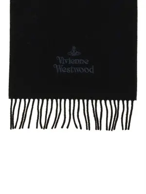 VIVIENNE WESTWOOD Logo Wool Scarf