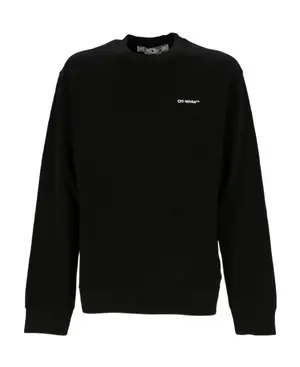 Off-White Logo Print Crewneck Sweatshirt