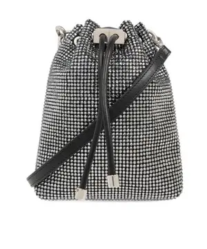 JIMMY CHOO Bon Bon Drawstring Crossbody Bag