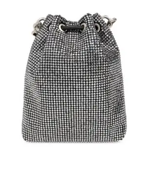 JIMMY CHOO Bon Bon Drawstring Crossbody Bag