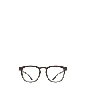 Mykita Geometrically Framed Eyeglasses - Black