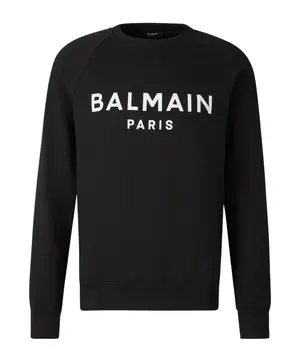 Balmain Printed Sweatshirts Hoodies For Men