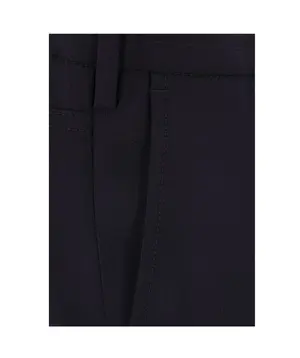 Eleventy Drawstring Tailored Pants - Black