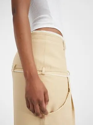 Jacquemus Belted Wide-leg Tailored Trousers