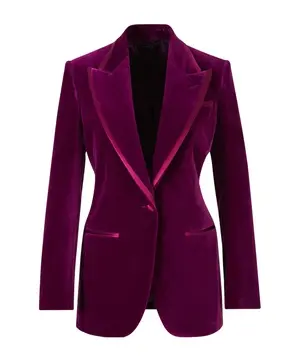TOM FORD Long Sleeved Suit Jacket - Brown