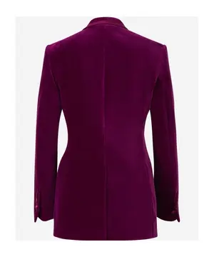 TOM FORD Long Sleeved Suit Jacket - Brown